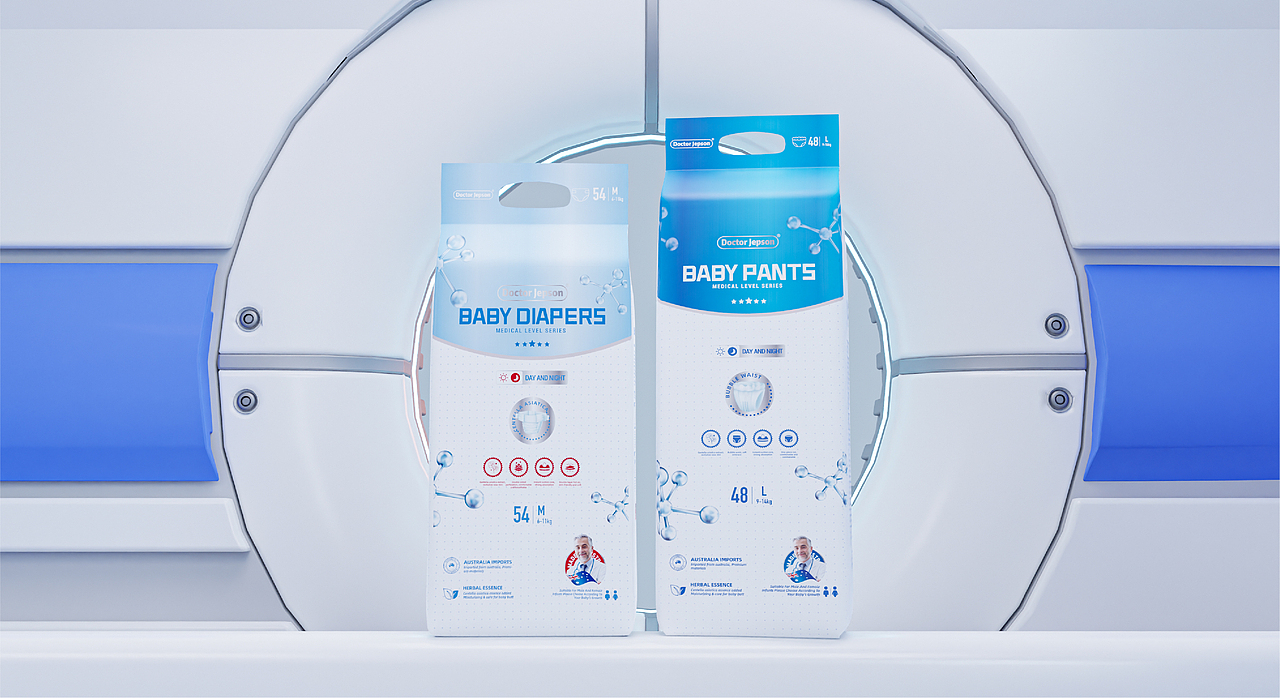 高能！自带权威属性！Doctor Jepson纸尿裤作品赏析_海拍客设计中心-站酷ZCOOL