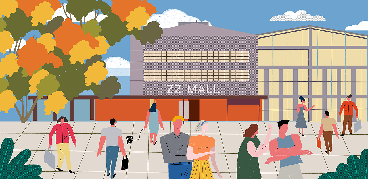 ZZ MALL_甜柚子汁儿-站酷ZCOOL