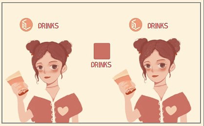 奶茶女孩_晴天sunni-站酷ZCOOL