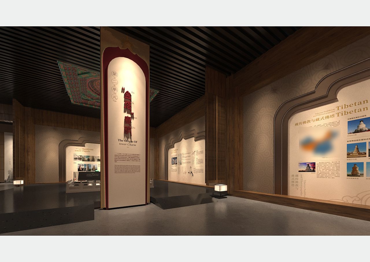 甘肃《金塔县博物馆》展厅 展馆 博物馆深化设计方案_蛮好小柒展示设计-站酷ZCOOL