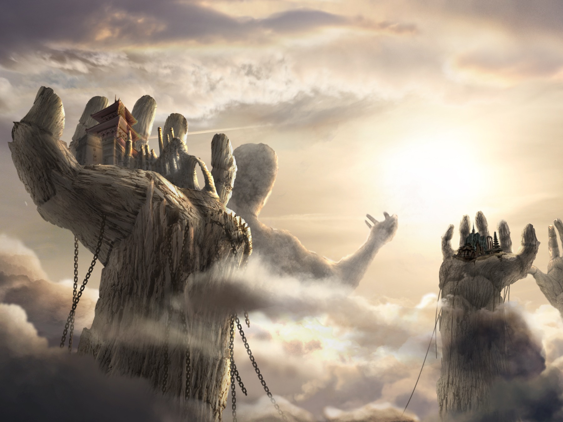 Cloud City（matte painting习作）_義心-站酷ZCOOL