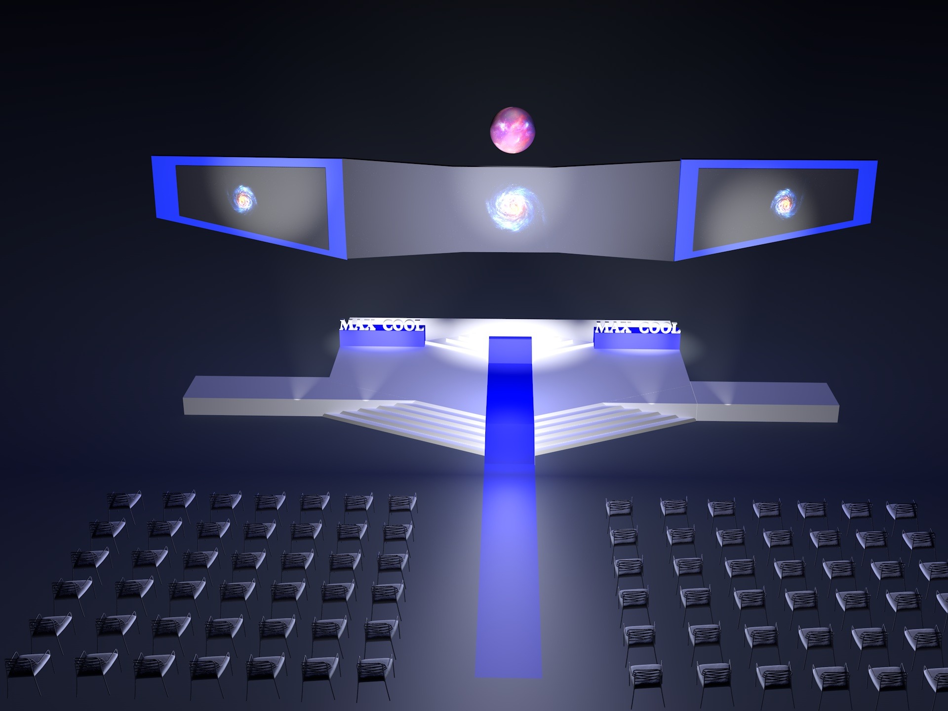 c4d舞台设计_龙一八-站酷ZCOOL