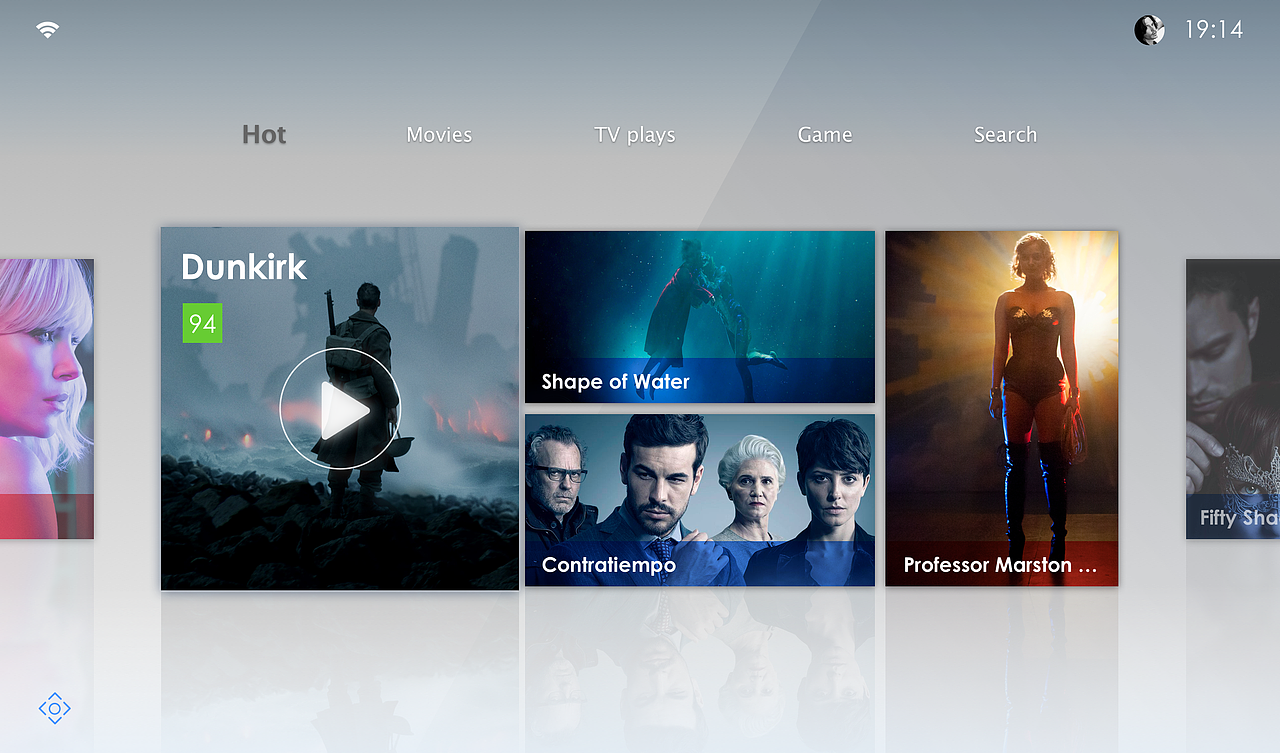 TV UI设计_tianyizhou-站酷ZCOOL