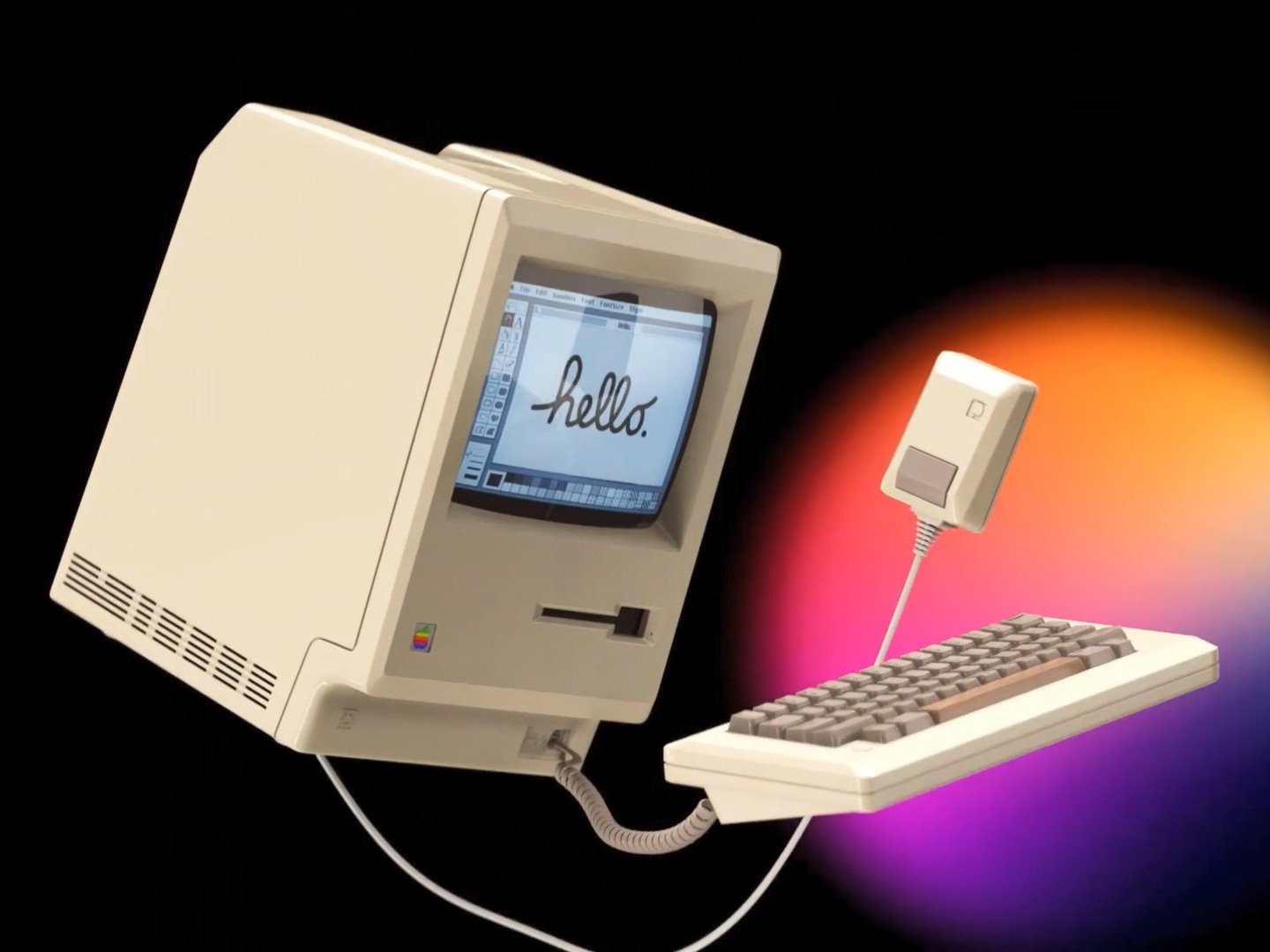84年苹果推出的经典 Macintosh 的现代设计视频宣传片_贾设计师i-站酷ZCOOL