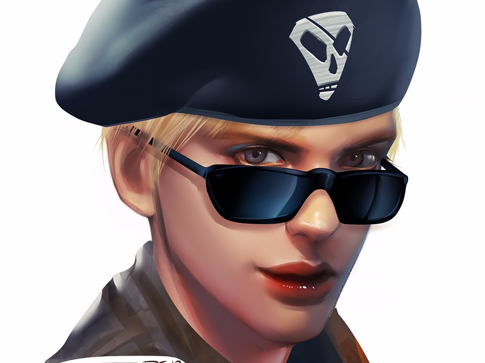 我很喜欢的一个干员_Peter肖吉-站酷ZCOOL