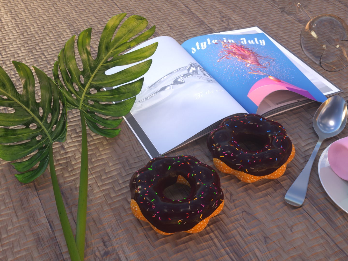 场景渲染_加勒比海带m-站酷ZCOOL