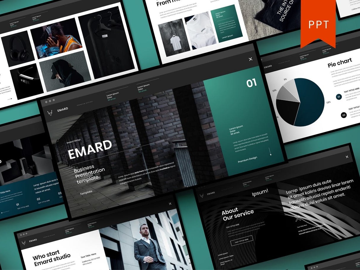 高端商业powerpoint设计_RoblesTegan-站酷ZCOOL