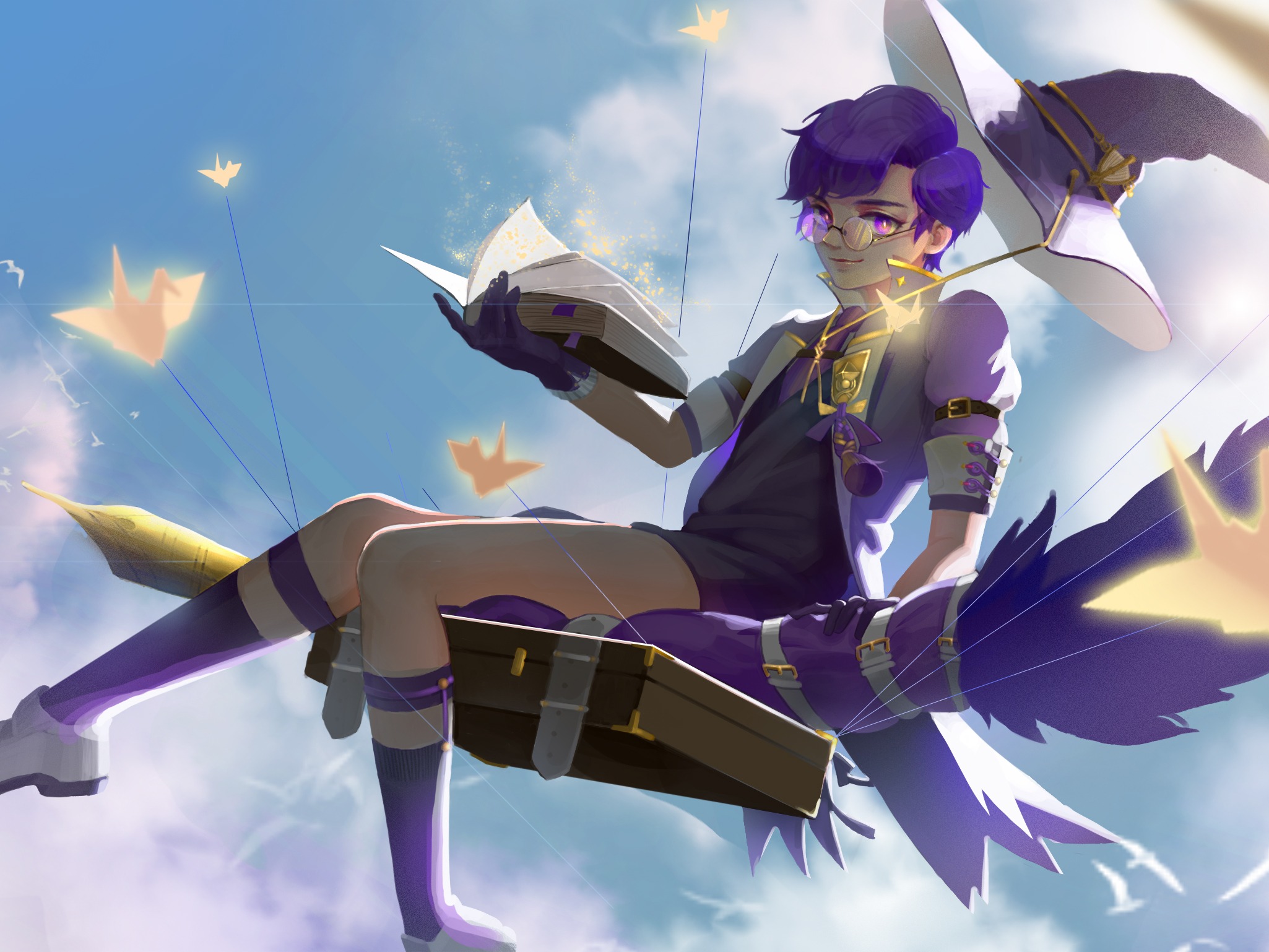 同人游戏cg插画_TsukiJOY-站酷ZCOOL