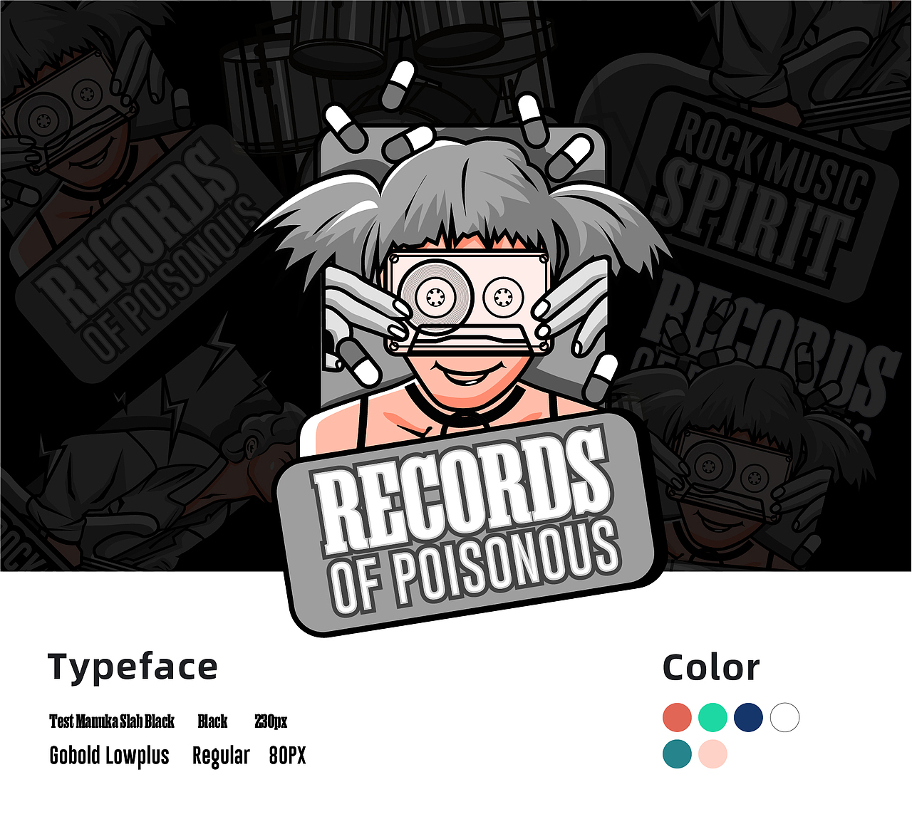 [插画] Punk Wind_福尔么菇-站酷ZCOOL