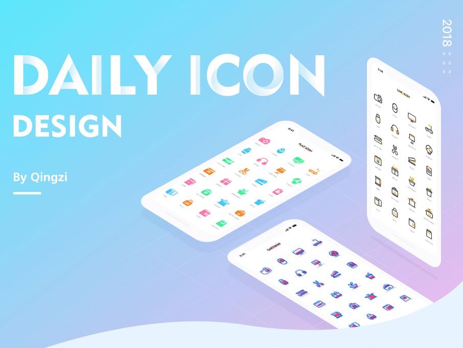 Daily Icon-小日常_青子hui-站酷ZCOOL