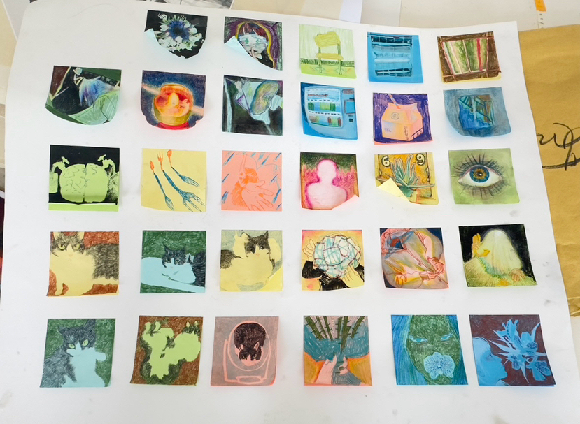 便利贴绘画_警长hua-站酷ZCOOL