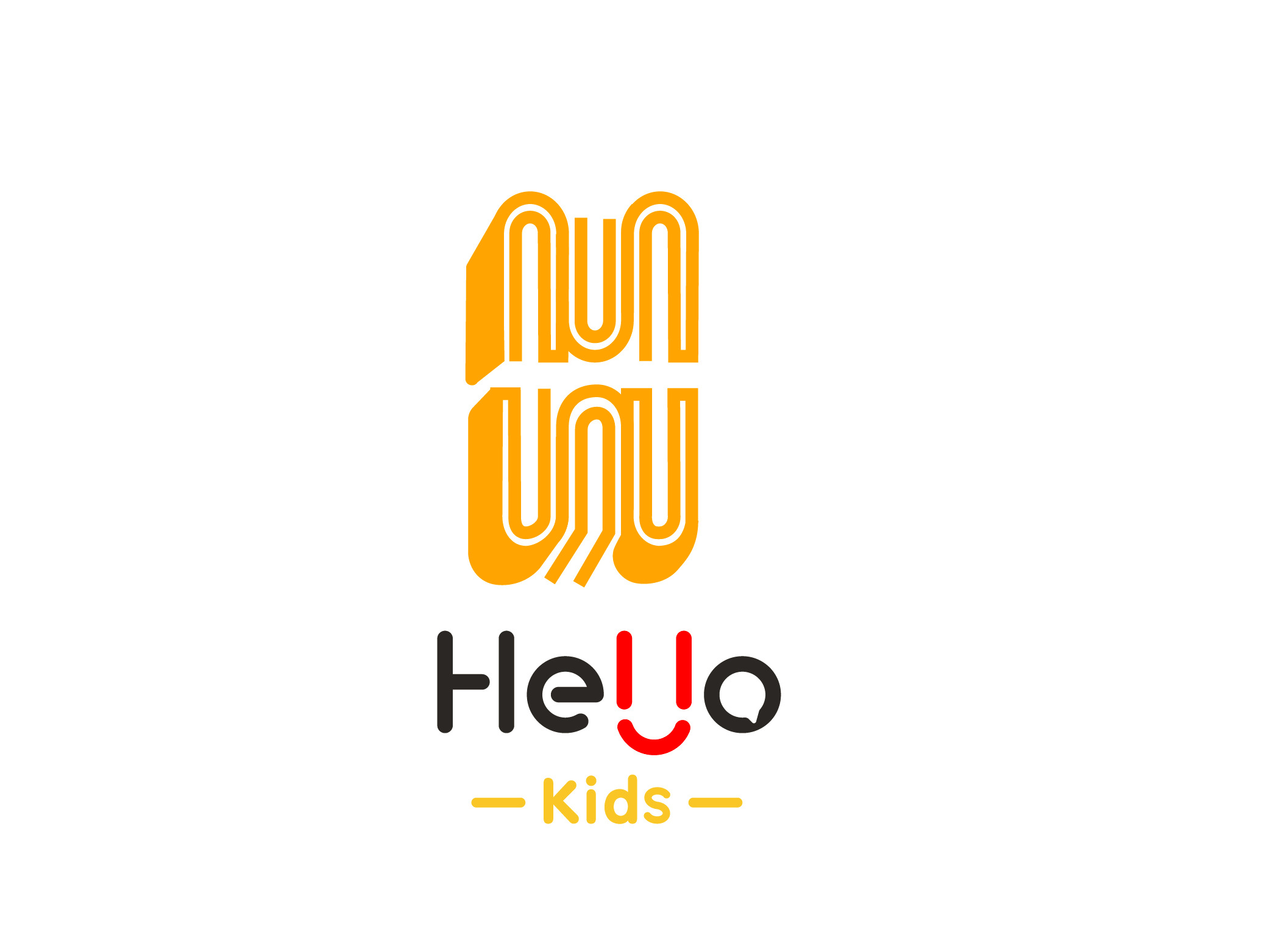 hello kids logo设计_wangxiao52177-站酷ZCOOL
