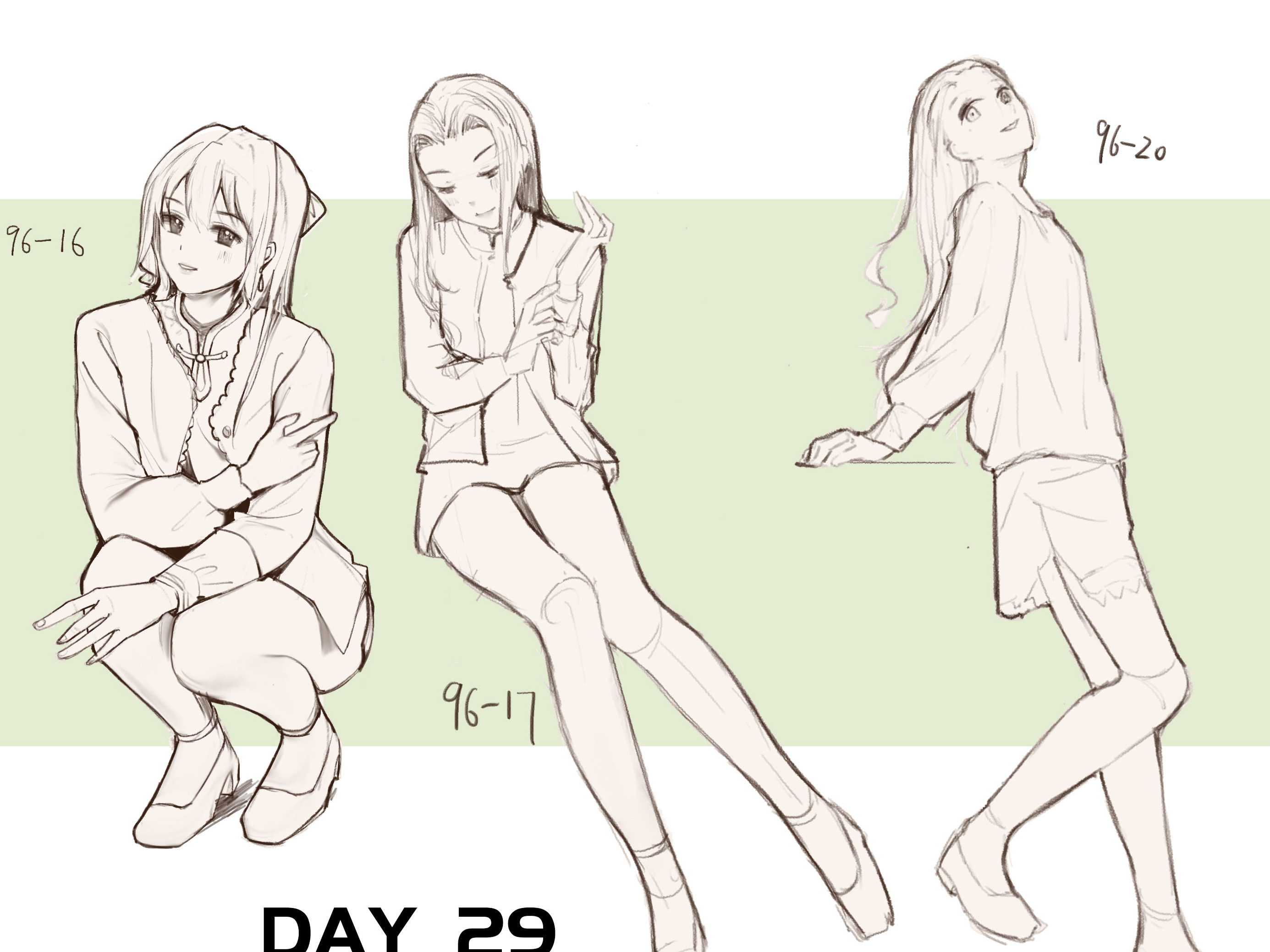 #速写60天挑战赛#day29_容琅-站酷ZCOOL