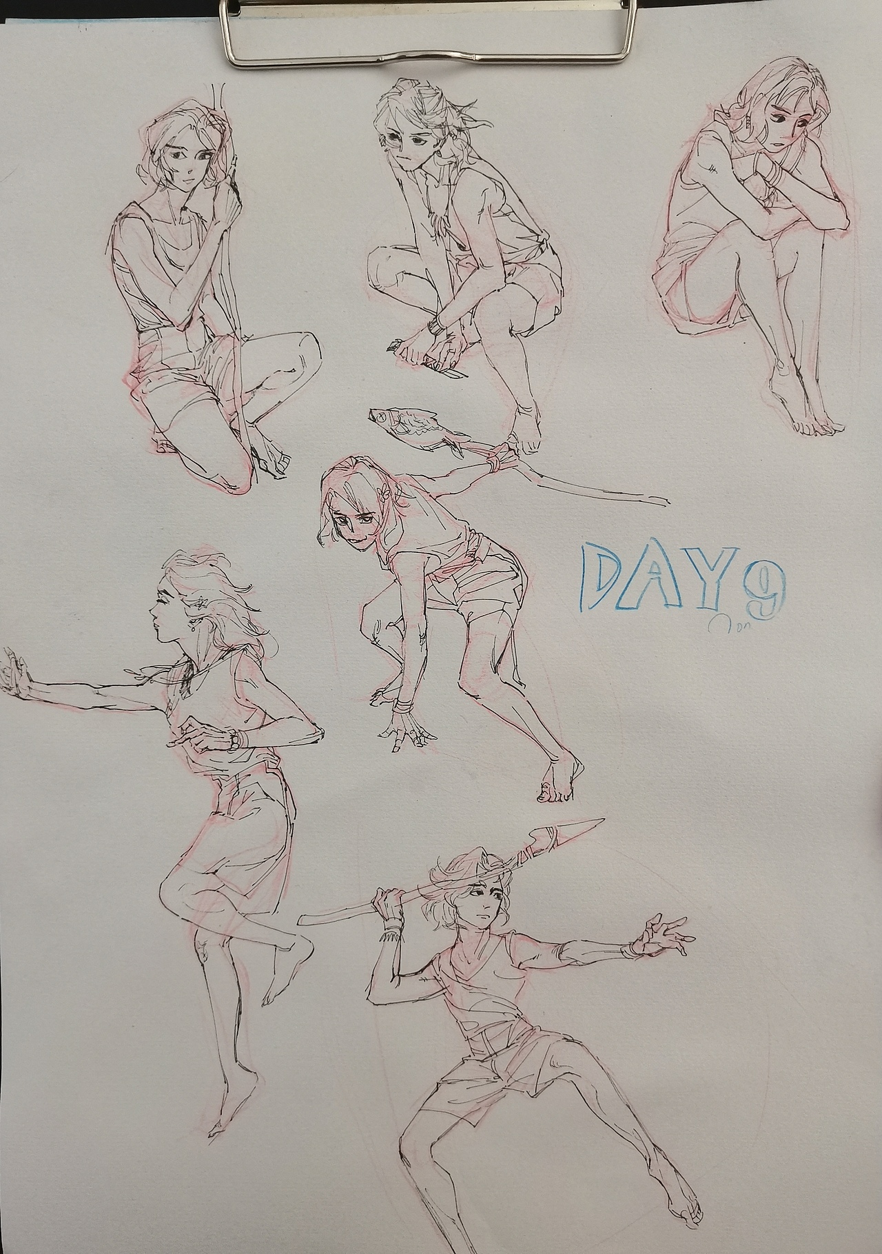 [cp]#速写60天挑战赛# day9@速写班长 [/cp]_一条菜鱼-站酷ZCOOL