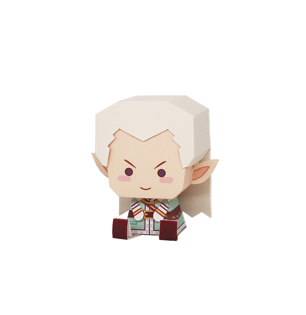 头像图_魔力宝贝全角色纸模型_纸模设计师JENTC-站酷ZCOOL