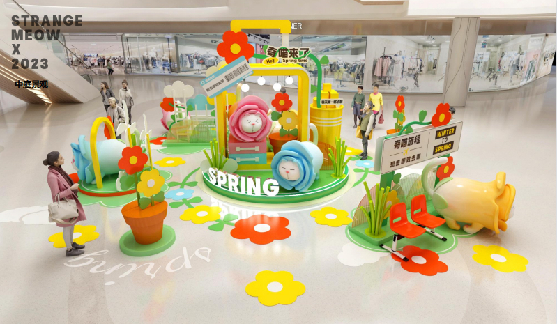 2023奇喵来了春季IP美陈包装方案-41P_精英策划圈-站酷ZCOOL