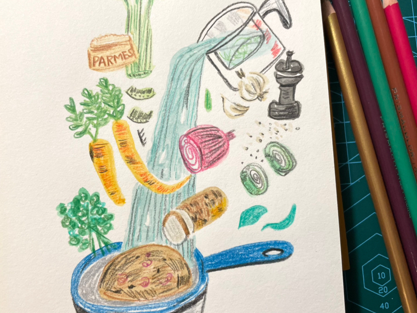 手绘食谱Vol.62 健康食物_元气乔伊-站酷ZCOOL