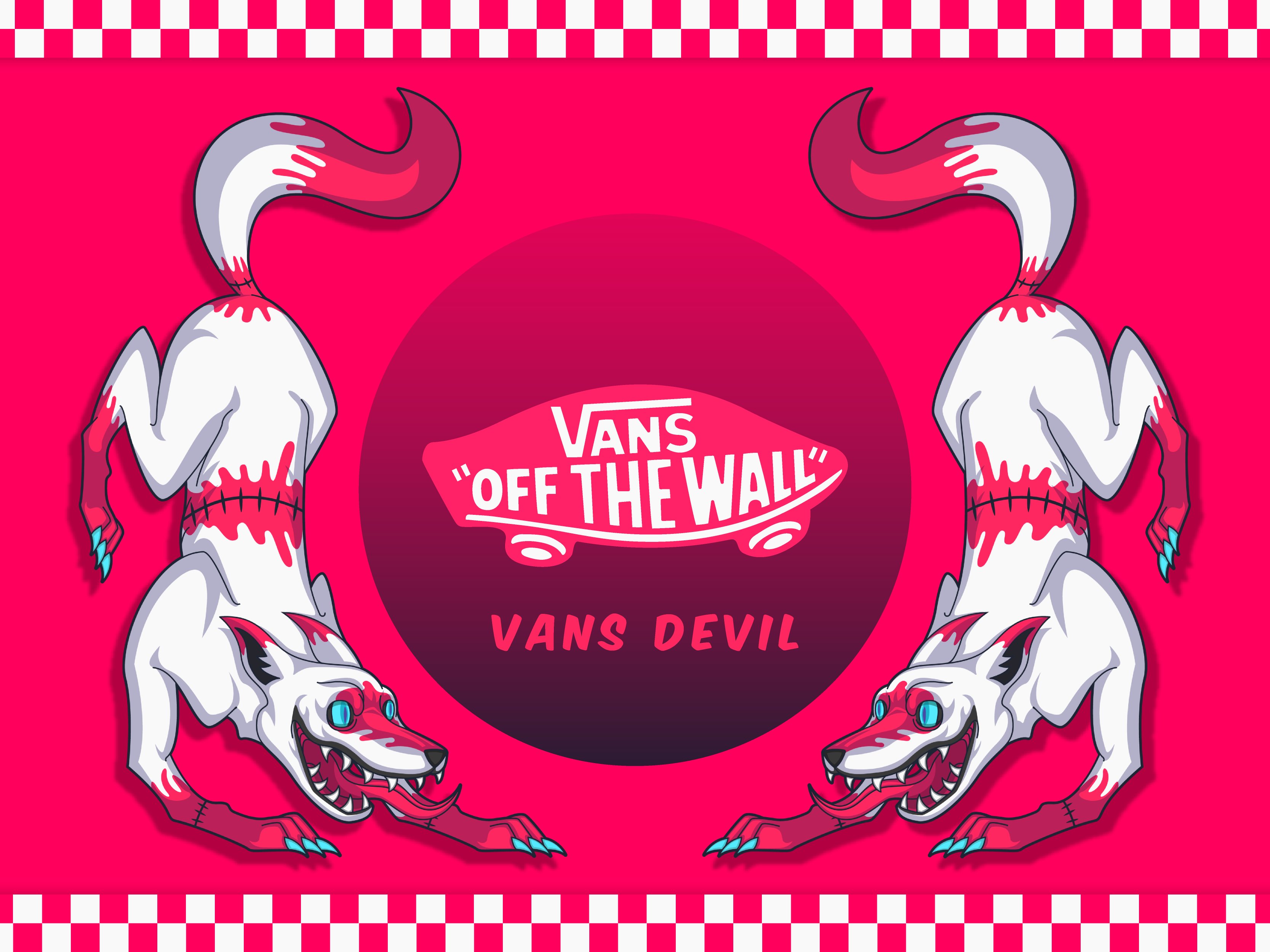 #VANS艺术家# VANS DEVIL_大肉包-站酷ZCOOL