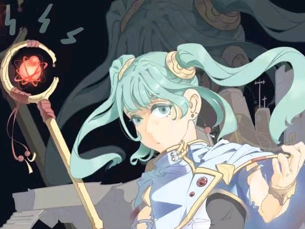 绿发魔女_Tea1-站酷ZCOOL