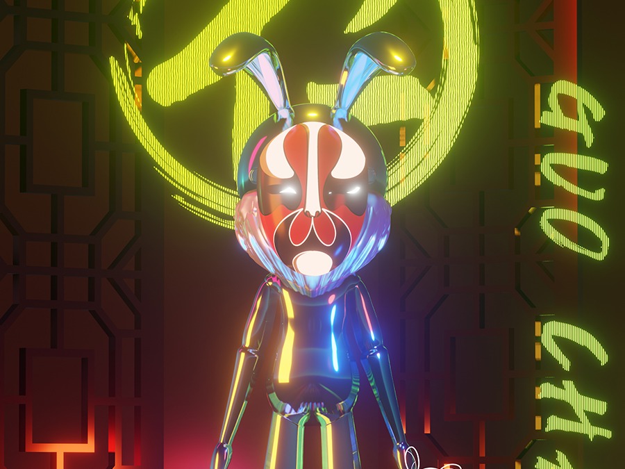 第二个联名合作，NFT作品。_CHISpace-站酷ZCOOL