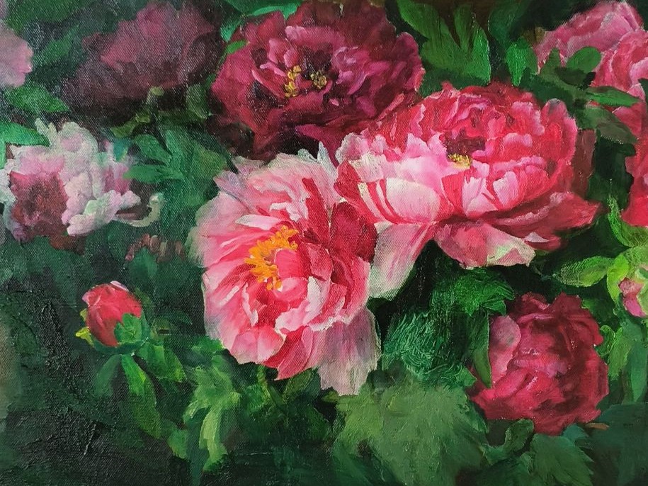 牡丹_Z585073580-站酷ZCOOL