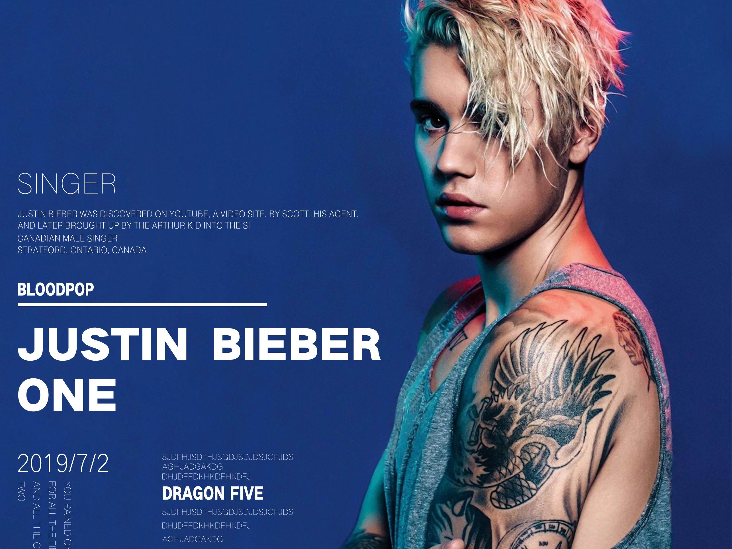 贾斯丁比伯_Black_lu-站酷ZCOOL