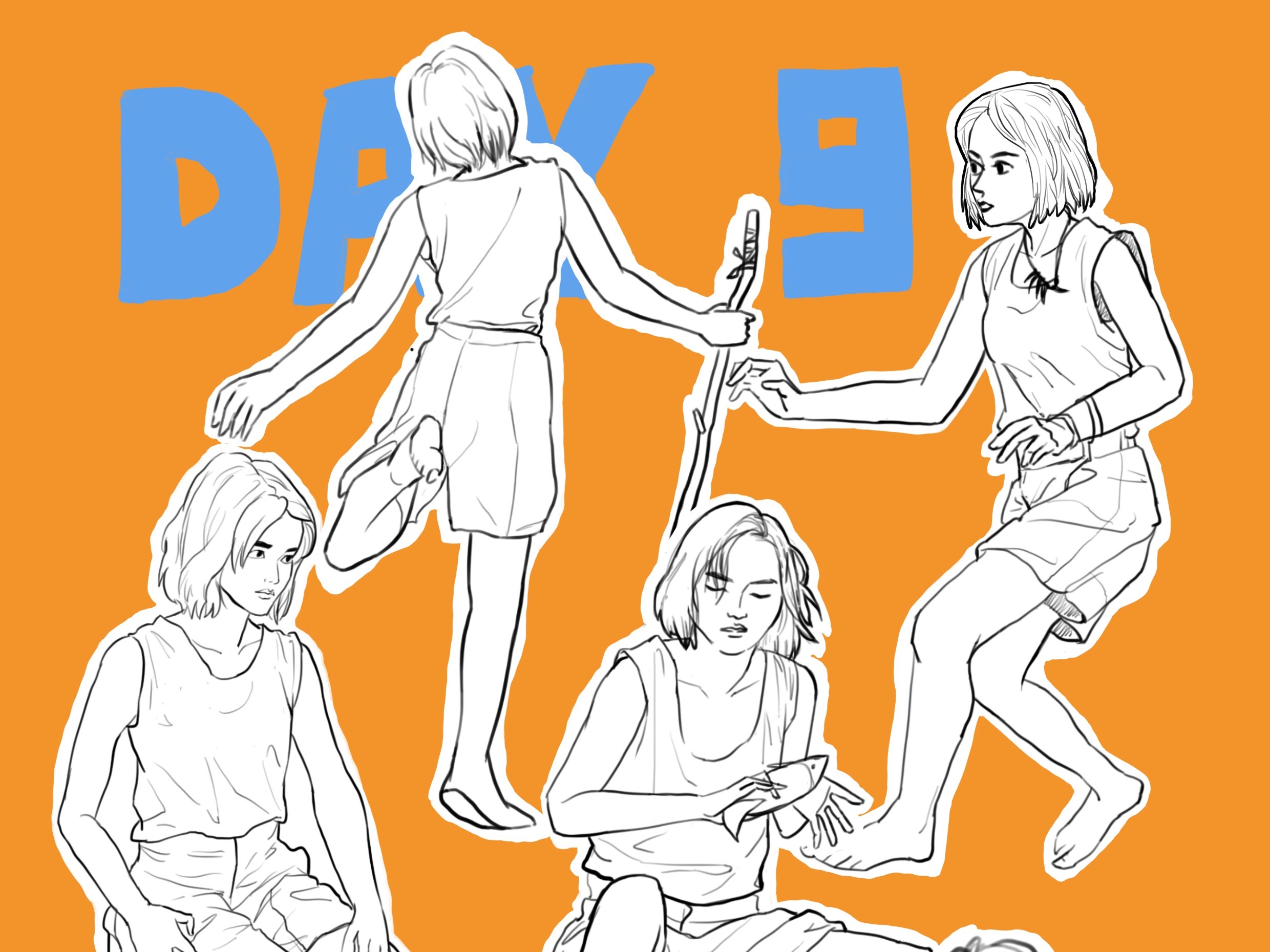 #速写60天挑战赛#Day9@速写班长 _Morixxxd-站酷ZCOOL