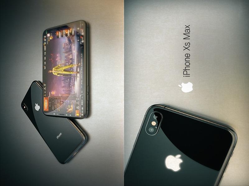 iPhone Xs Max -C4D_EvanRen-站酷ZCOOL