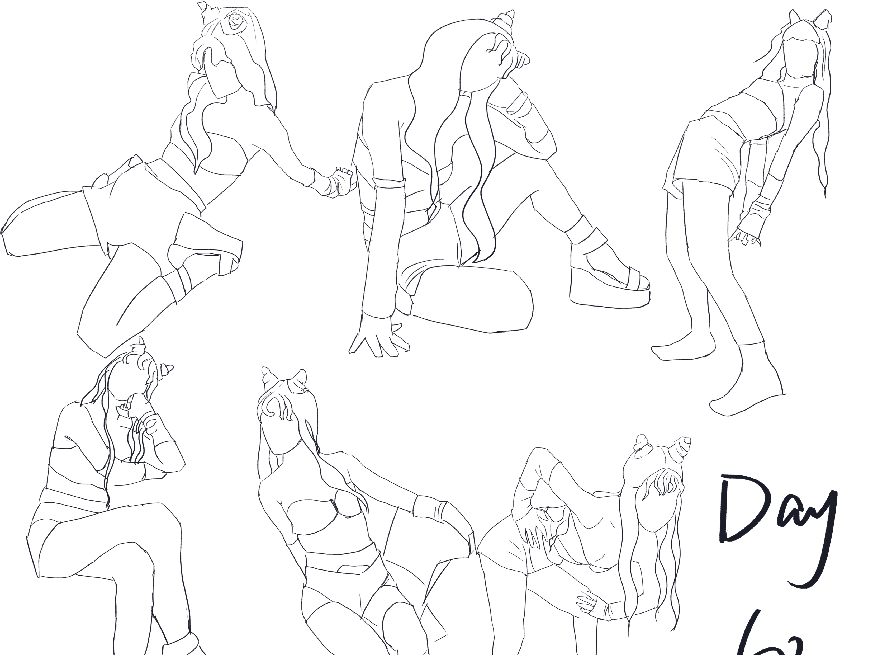 #速写60天挑战赛#Day60@速写班长_咸鱼干设计-站酷ZCOOL