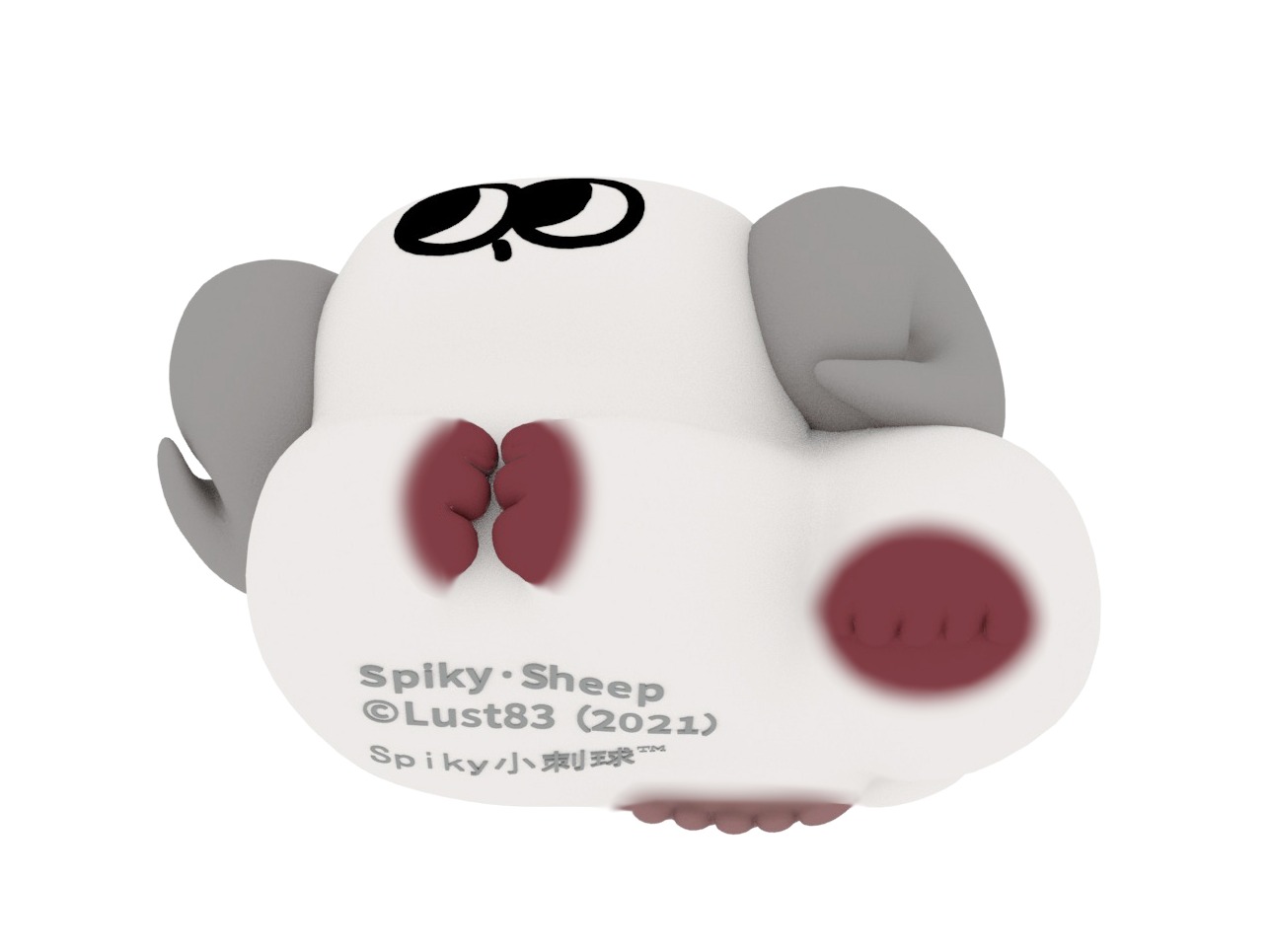 Spiky·Sheep 小羊小刺球模型文件制作_Spiky小刺球-站酷ZCOOL