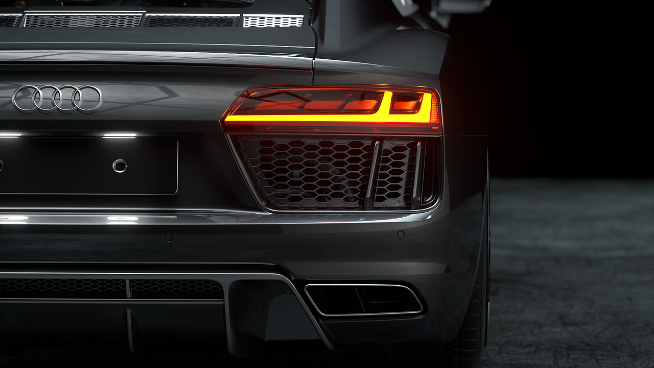 Audi R8 Q7 汽车渲染_Antoyom-站酷ZCOOL
