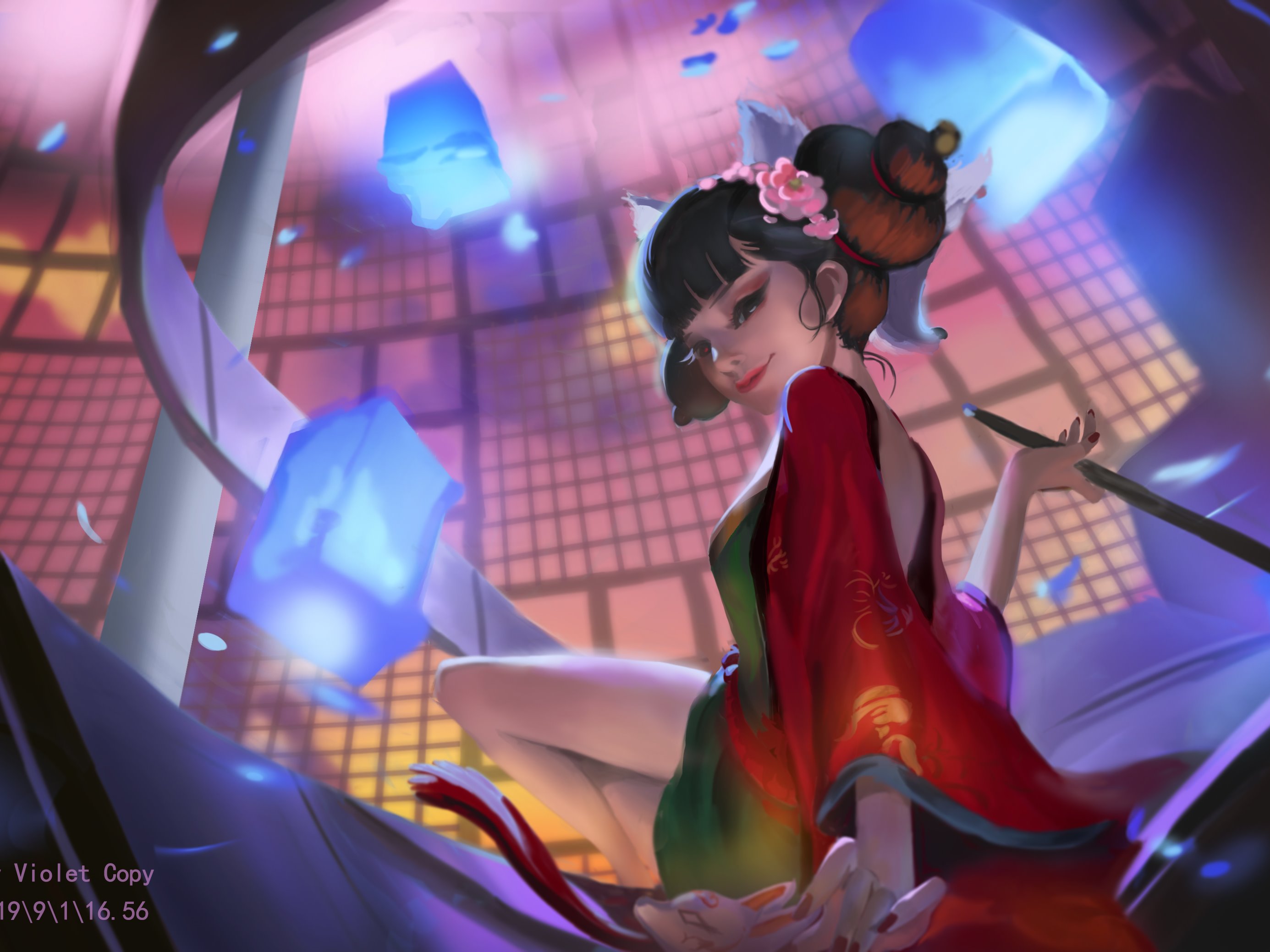 练习、小狐狸_七月的紫罗兰-站酷ZCOOL