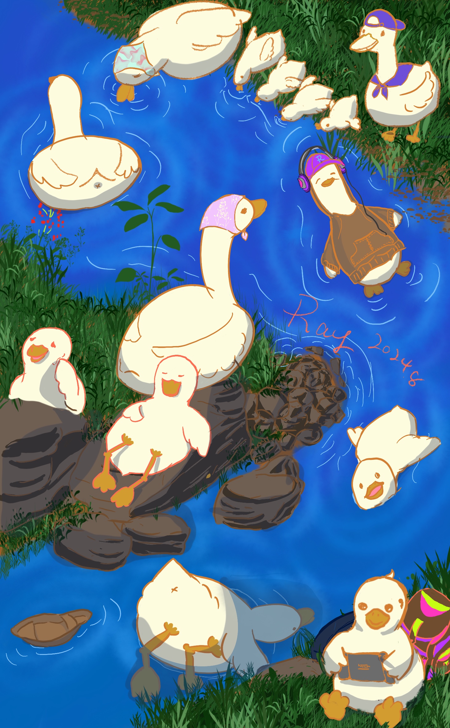 是夏天鸭_Ray_Wong1977-站酷ZCOOL