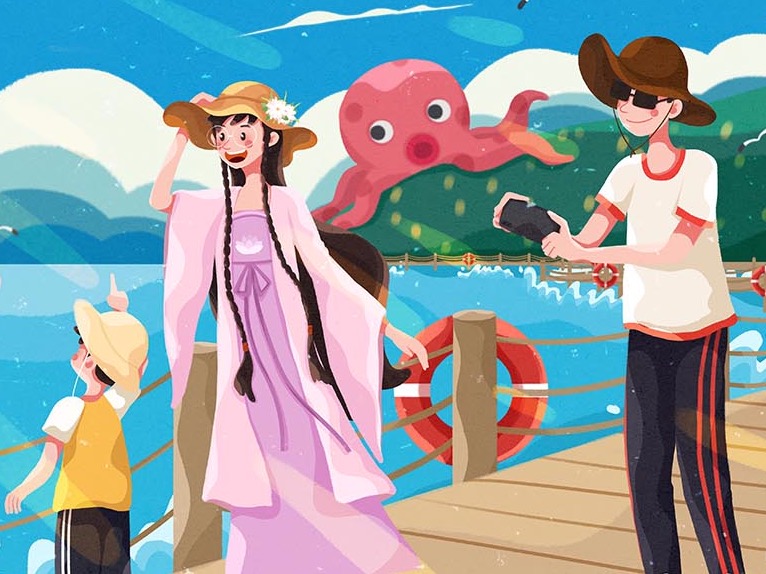 海岛记_JZSHAO-站酷ZCOOL