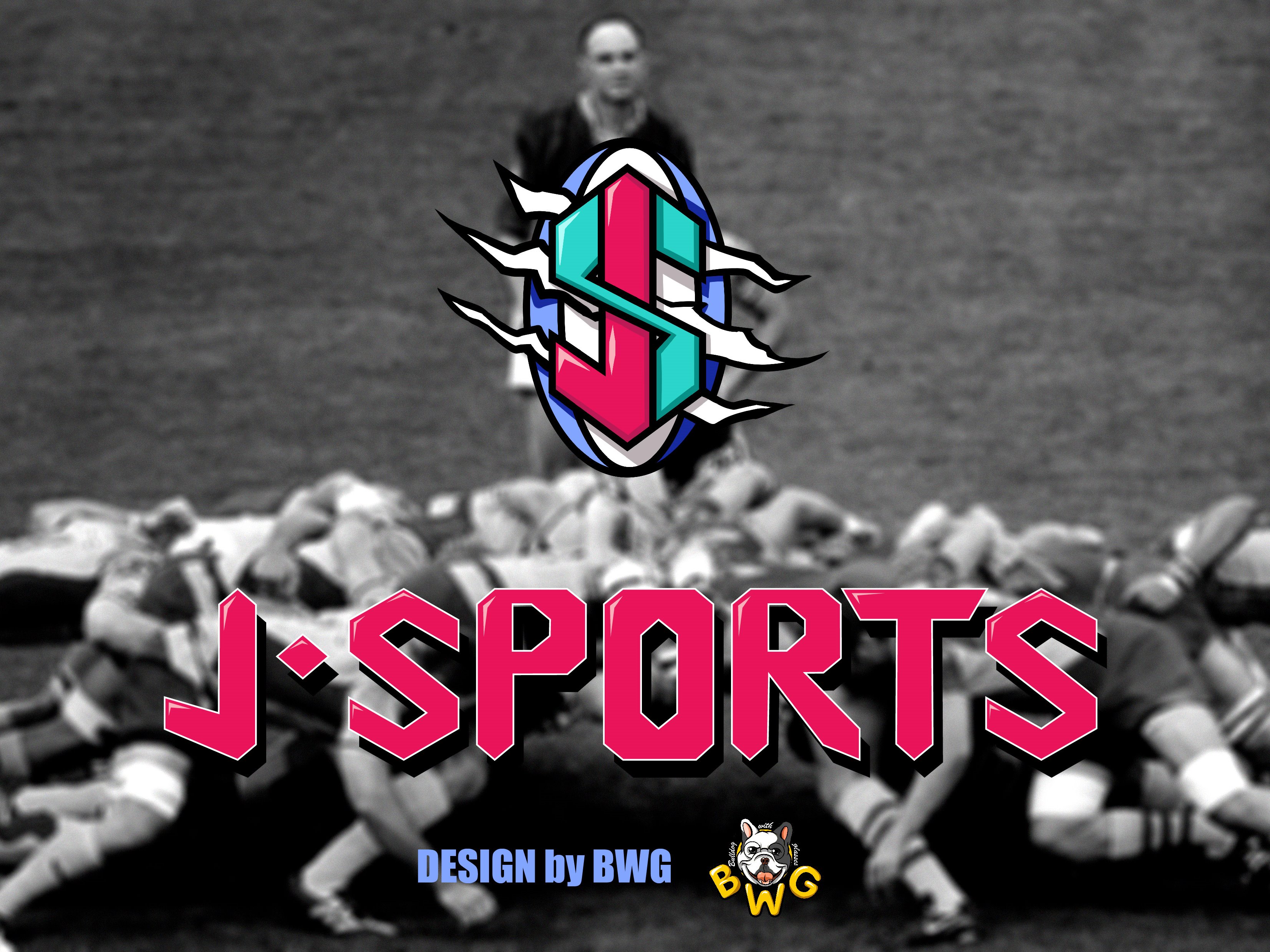 河南首家英式橄榄球俱乐部J·SPORTS logo以及训练服_戴眼镜的斗牛犬-站酷ZCOOL