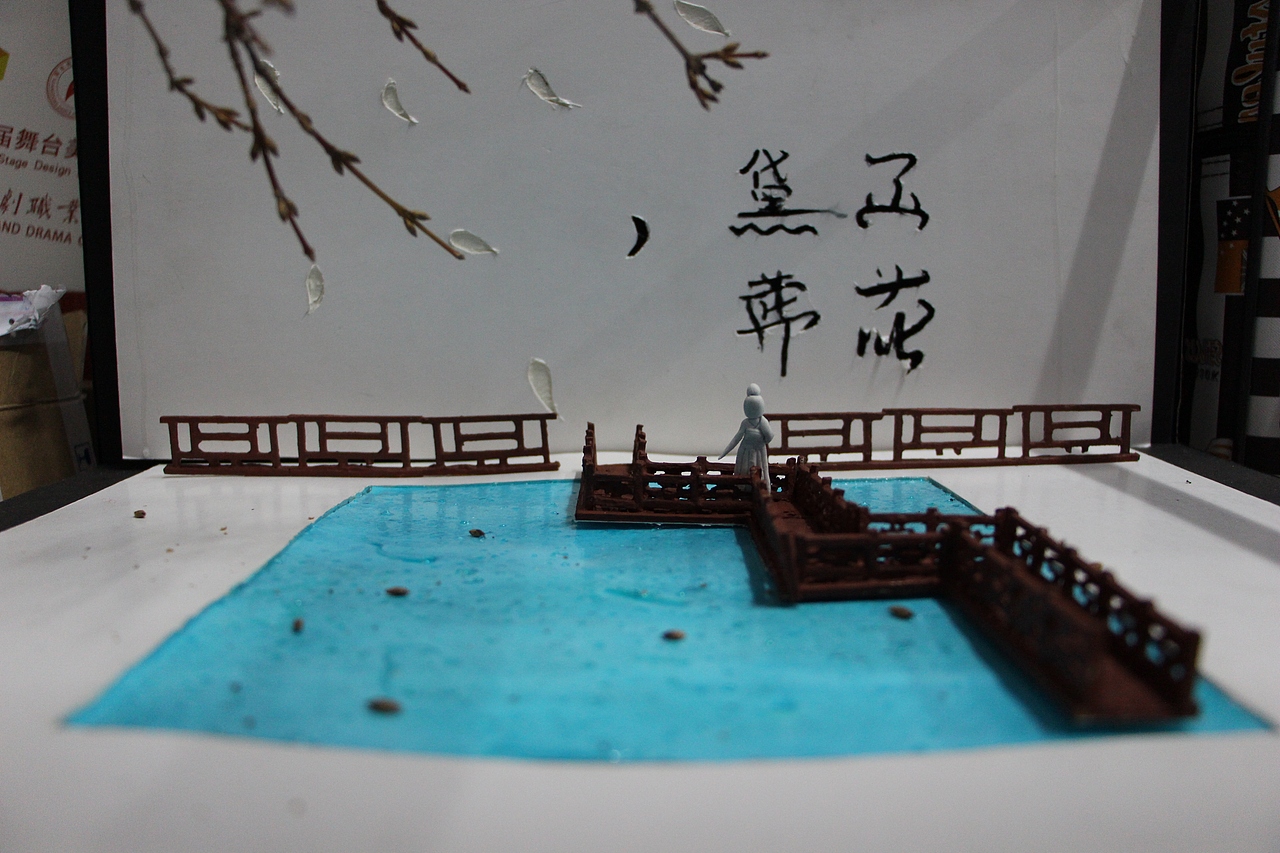 黛玉葬花舞台设计_VIcKI小乐-站酷ZCOOL