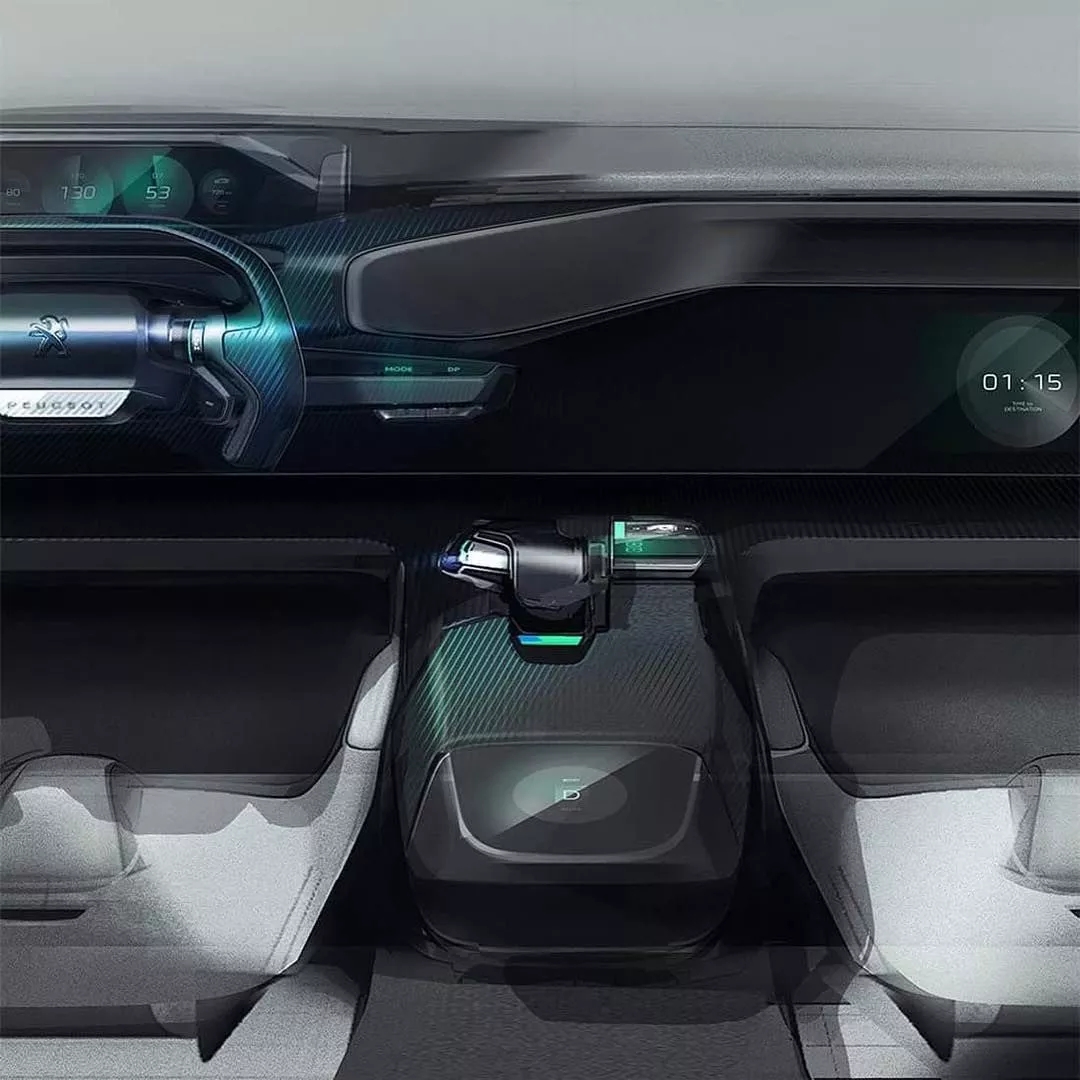 CMF| 来自200多位世界优秀设计师设计的汽车内饰草图_CMF设计军团-站酷ZCOOL