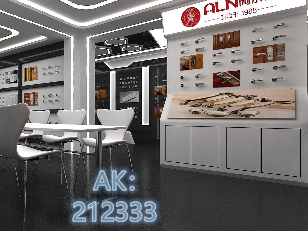 阿尔诺展厅3D设计效果图_AK212-站酷ZCOOL