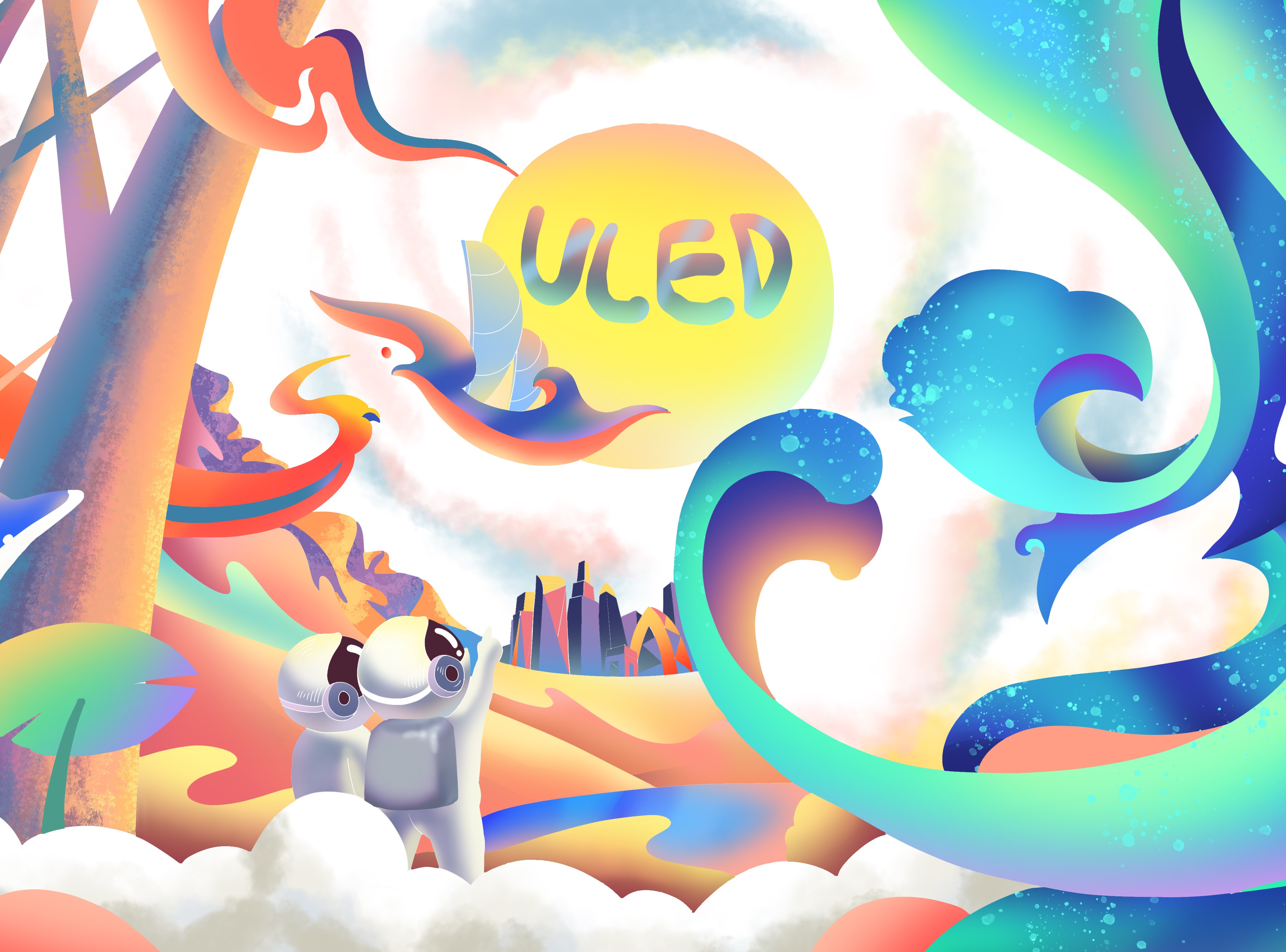 林海相遇_阿Q群-站酷ZCOOL