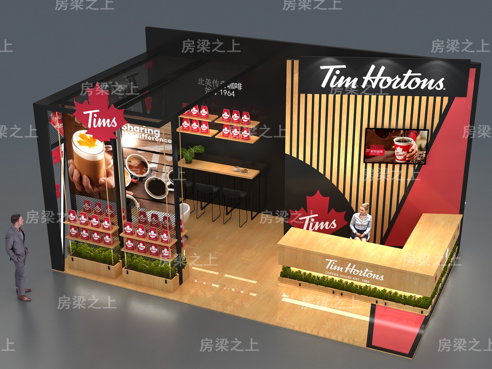 进博会-天好Tims_展览小盆友-站酷ZCOOL