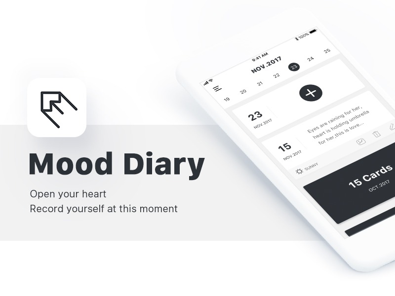 Mood Diary 概念app设计_大羊No2-站酷ZCOOL