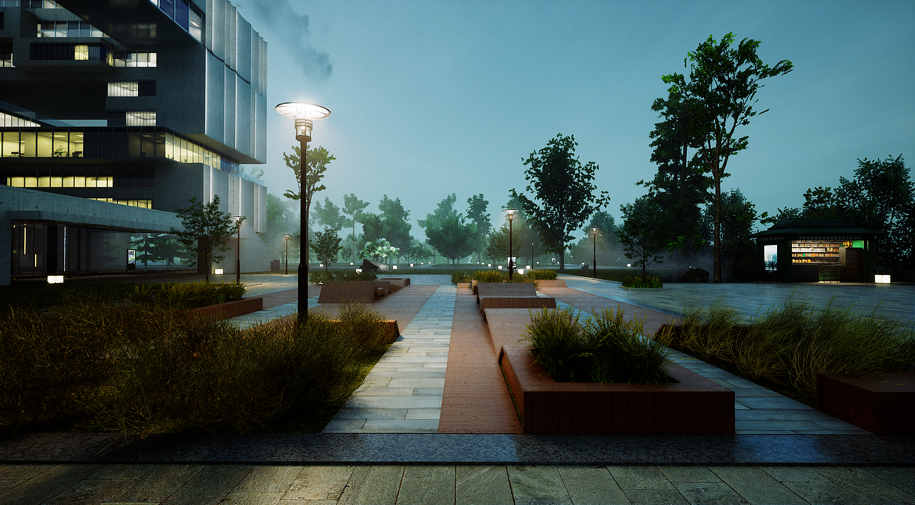 UE5_全Lumen环境HDR光效_现状_xinsenc-站酷ZCOOL