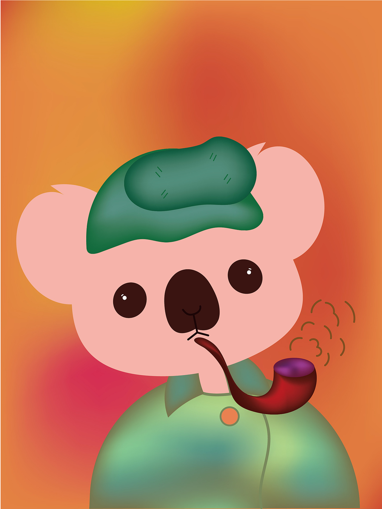 疯狂的世界名画_尹小丽xiaoli-站酷ZCOOL