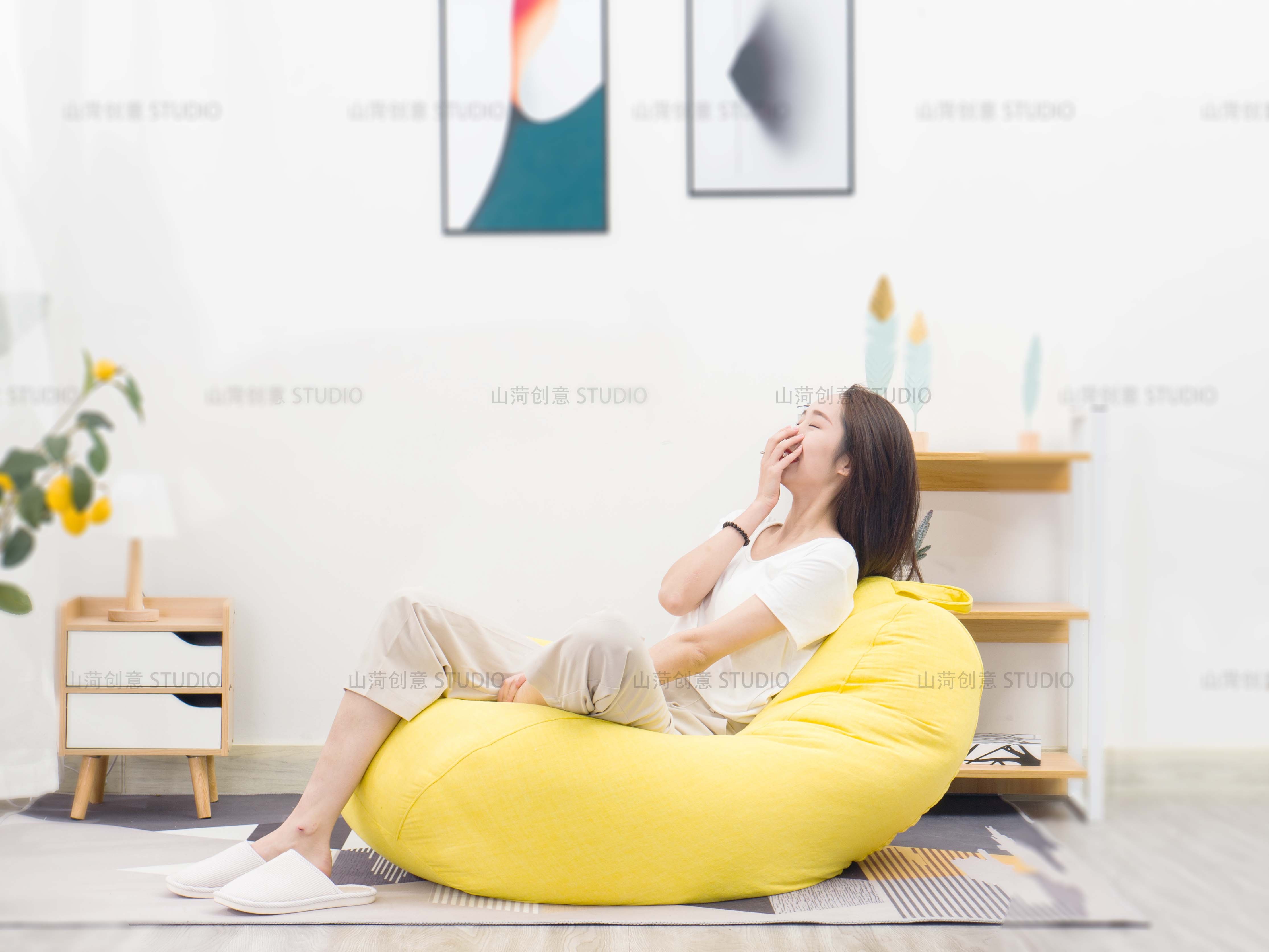 豆袋沙发/懒人沙发 /穿衣镜_SHANHE创意-站酷ZCOOL