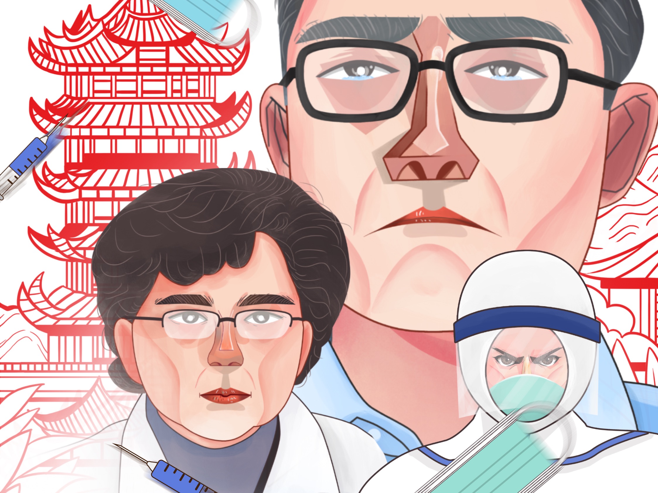 《白衣战士》_叶小天才-站酷ZCOOL