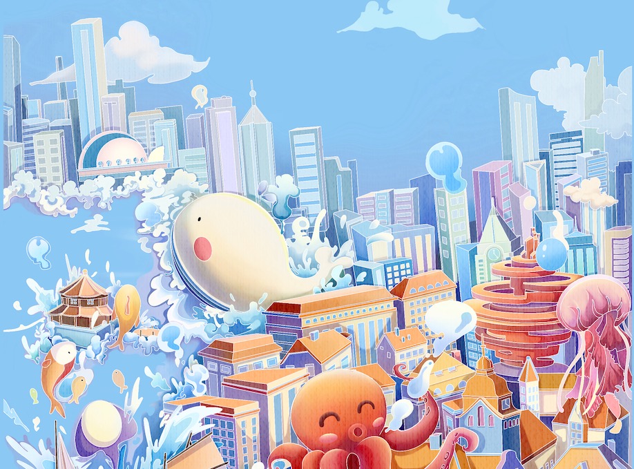 印象青岛_是luna呐-站酷ZCOOL