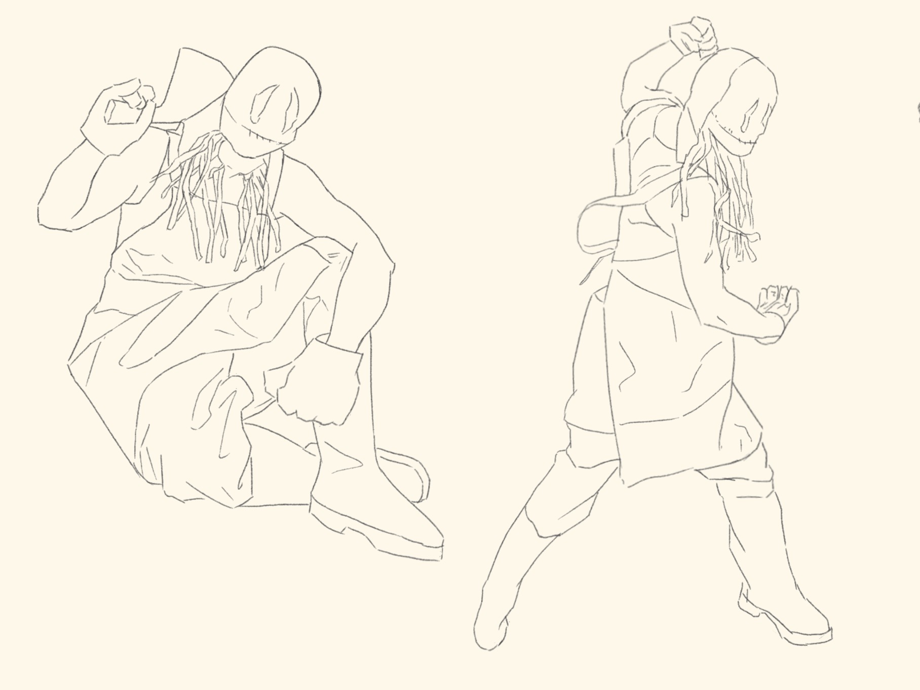 #速写60天挑战赛# @速写班长 day26_SiebenF-站酷ZCOOL