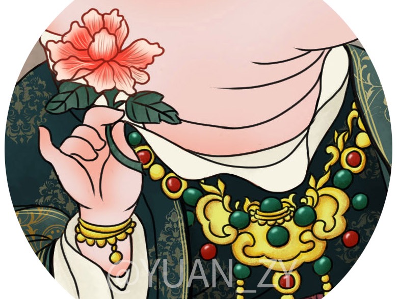 法海寺明代壁画_YUAN_ZY-站酷ZCOOL