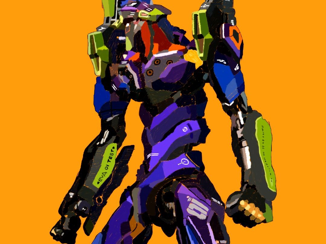 Eva初号机_郑不想起床-站酷ZCOOL