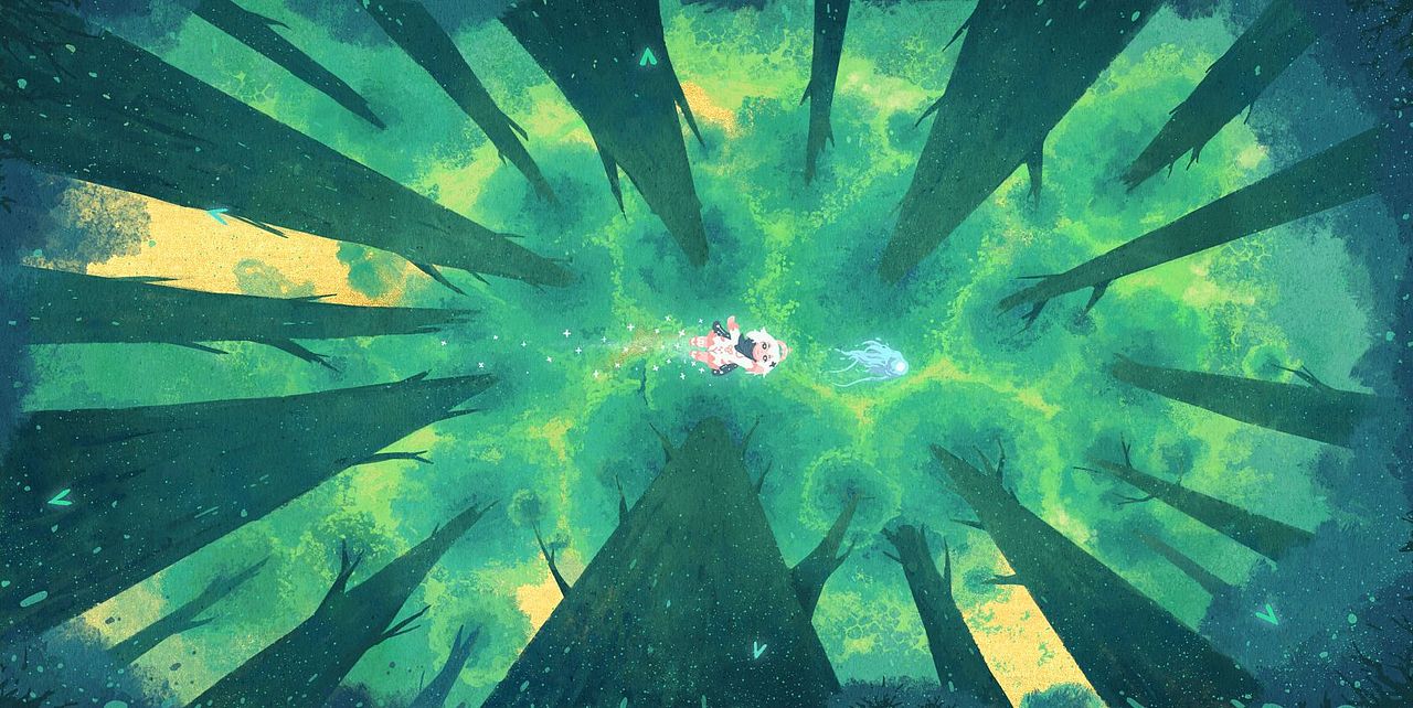 森林寻宝_插画师猪护法-站酷ZCOOL